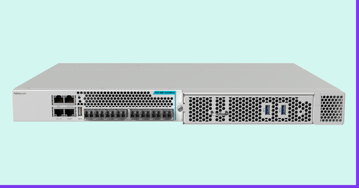 Adva FSP 150-XG118Pro mit genucenter-Verwaltbarkeit