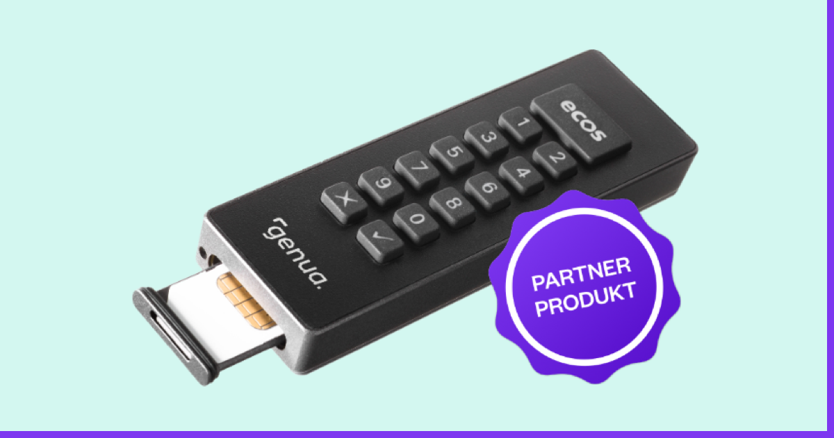 ECOS SecureBootStick SX von genua
