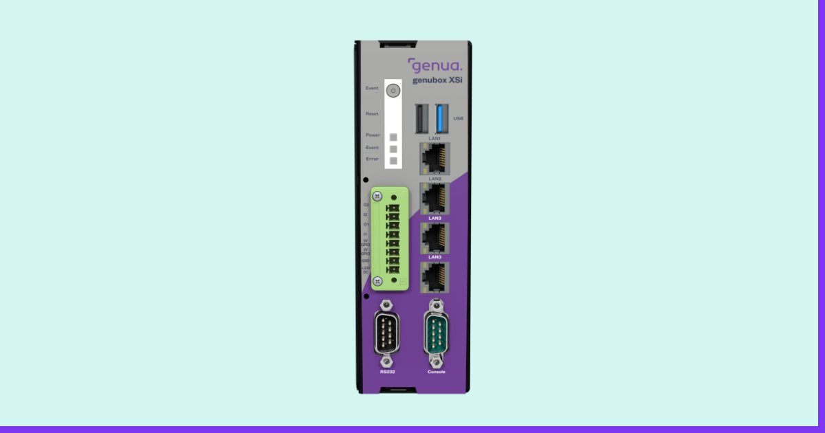 Sichere und komfortable Fernwartung mit genubox