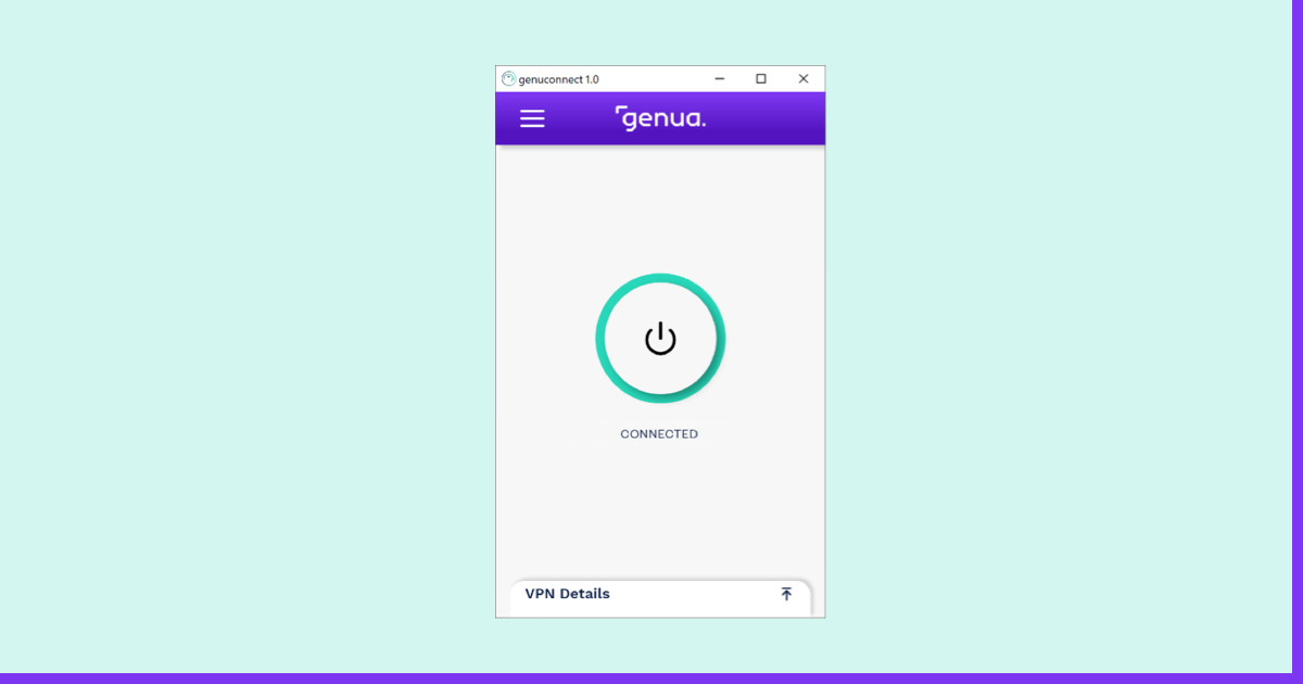 genuconnect: VPN Software Client von genua