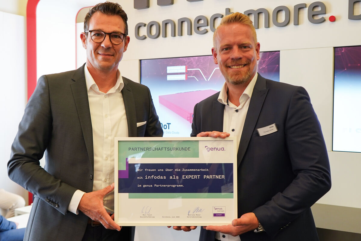 infodas ist jetzt Expert-Partner von genua